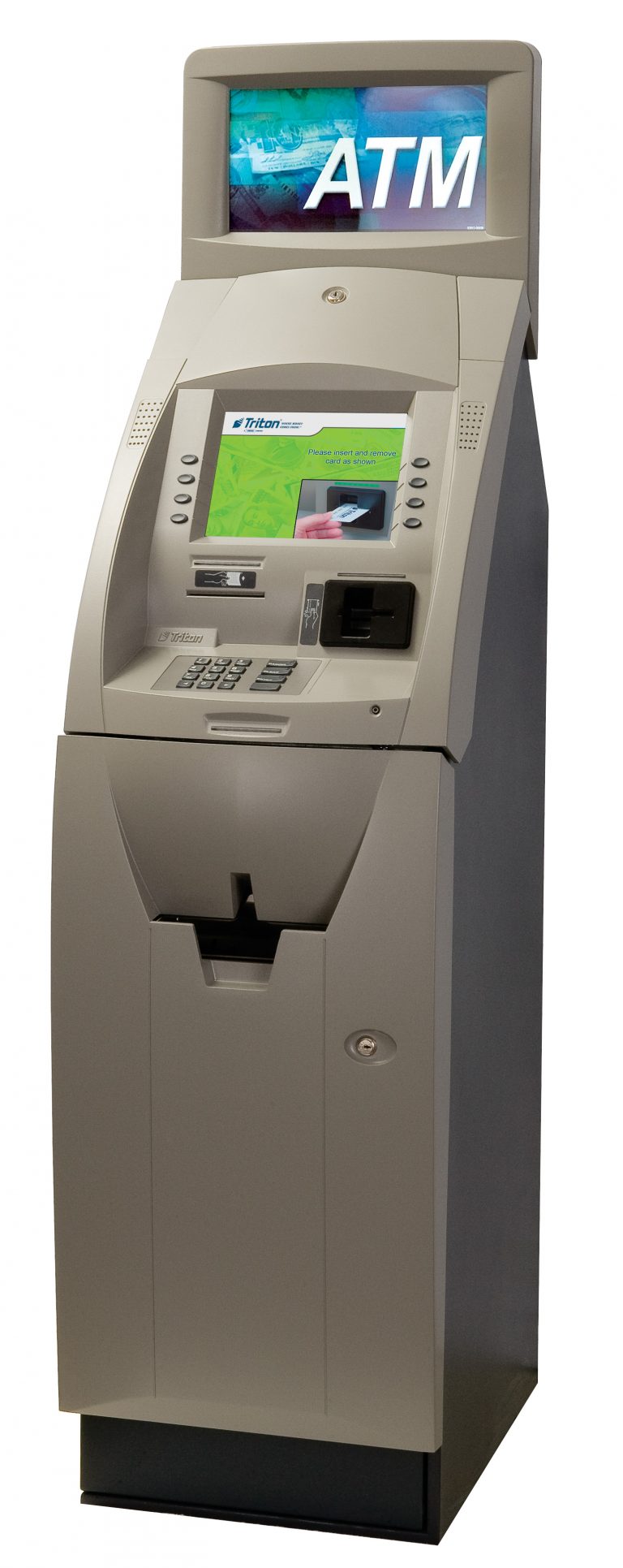 Triton RL5000 ATM Machine With Topper Photo - NationalLink Inc.