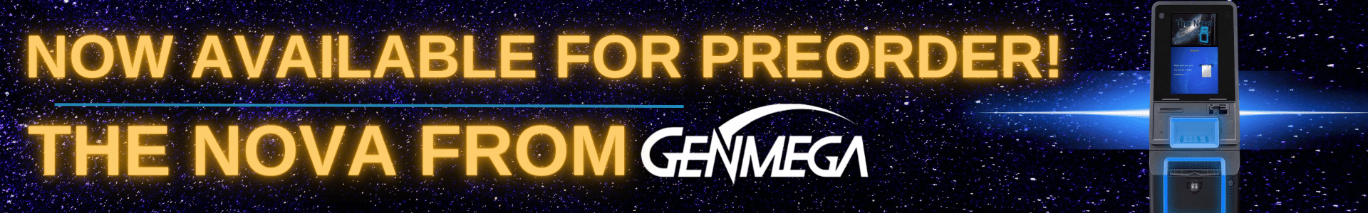 Genmega Nova now available for Preorder! - NationalLink Inc.